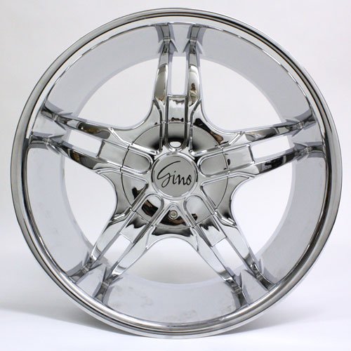 Amazon.com: 20 Inch Gino Chrome Wheel Rim Model No. 498 20x8.5 Split ...