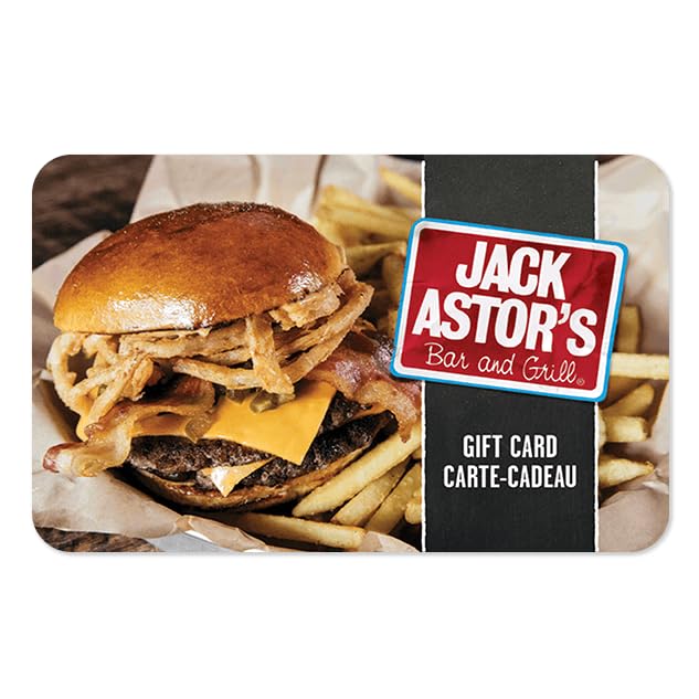 Jack Astor's Bar and Grill eGift Card - Standard : Amazon.ca: Gift Cards