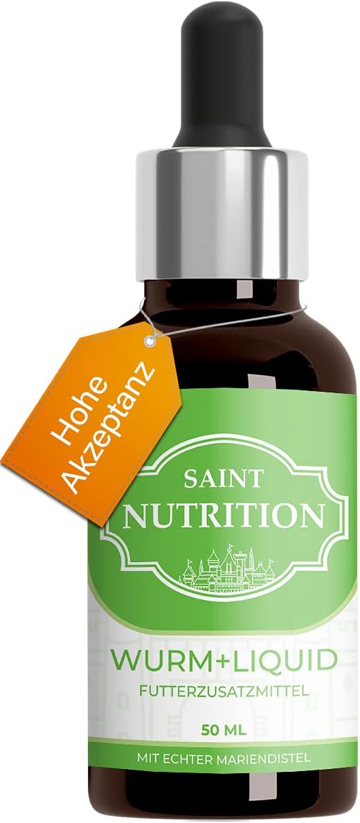 Saint Nutrition® Wurm+ Liquid Vegan, Liquid Worm Treatment & Natural ...