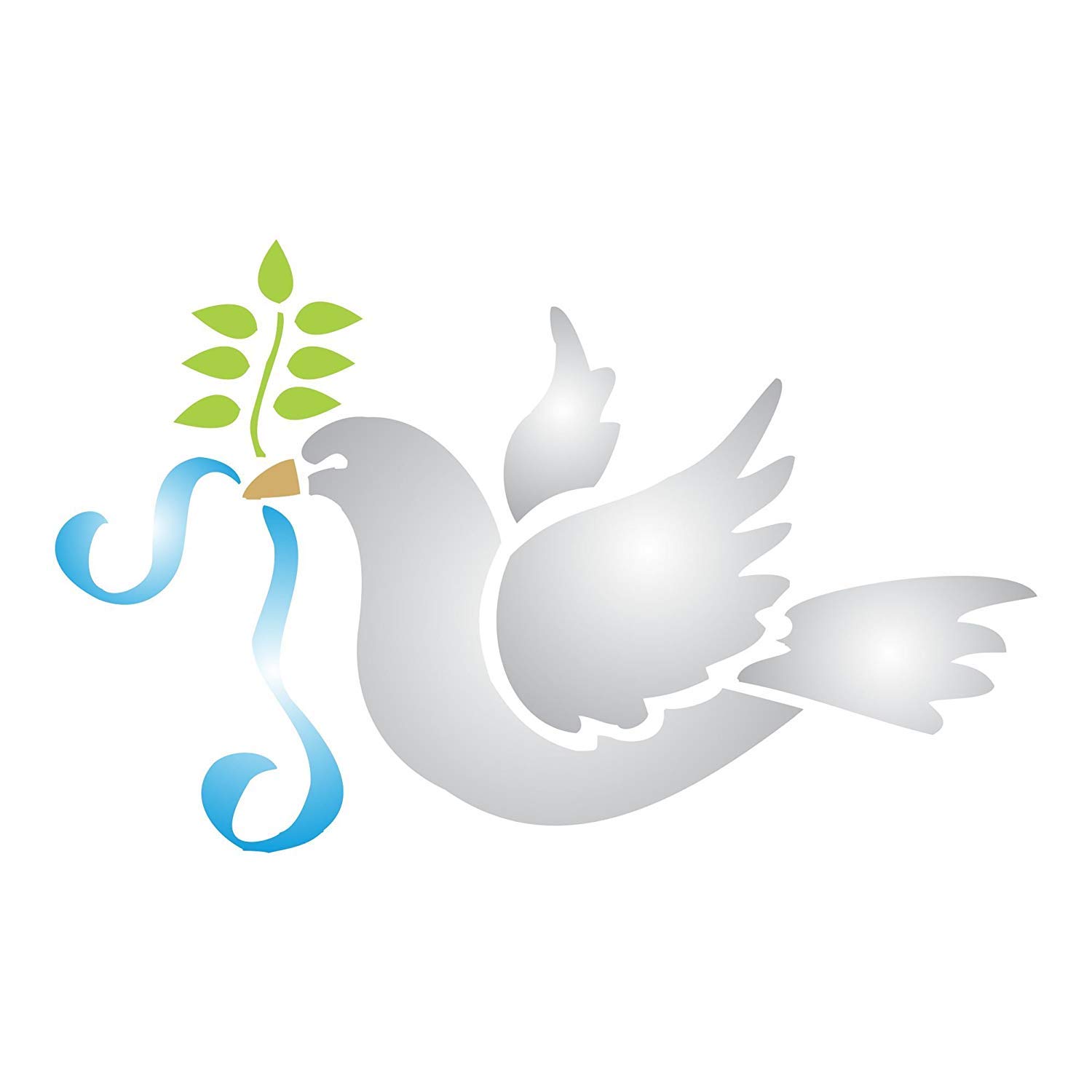 Christmas Dove Stencils Cool & Cute Charity Christmas Card Packs | The