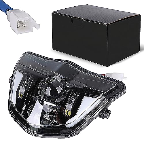 Snapklik.com : AnXin Dirt Bike Headlight,3000LM Motorcycle Headlight ...