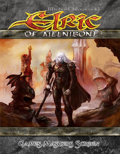 Amazon | Elric of Melnibone Games Master's Screen | Whitaker, Lawrence | Gaming