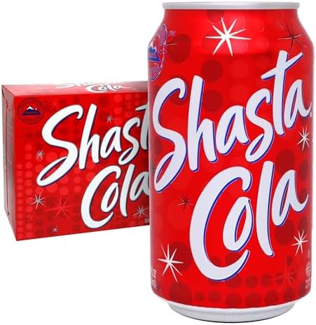 Amazon.com : Shasta Cola | 12-Pack of 12oz Cans | Classic Bold Cola ...