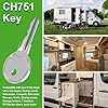 CH751 Key, Universal CH751 Replacement Keys Compatible with RV Campers ...