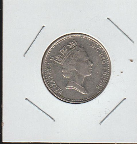1996 UK Queen's Bust Right Dime Choice About Uncirculated Details at ...