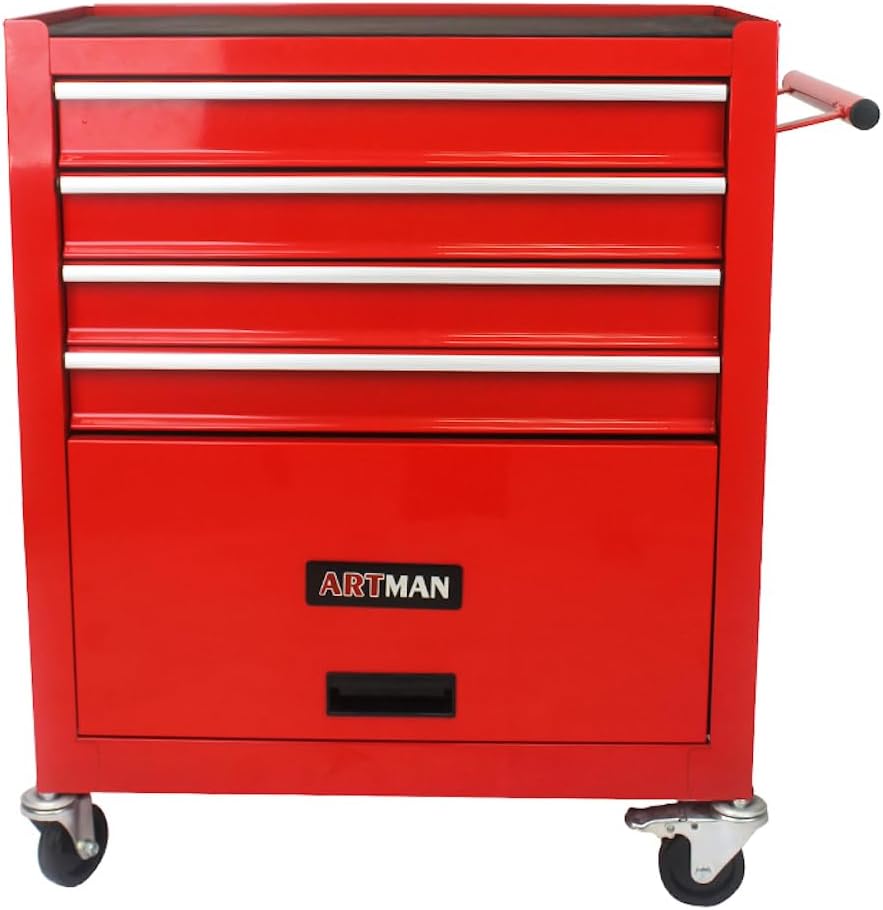 Amazon.com: Rolling Tool Cart with Drawers and Wheels Mechanics Tool ...
