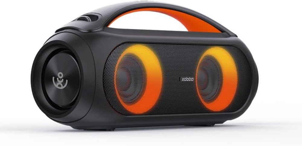 Amazon.com: xdobo 80W Portable Bluetooth Speaker, Boombox Wireless ...