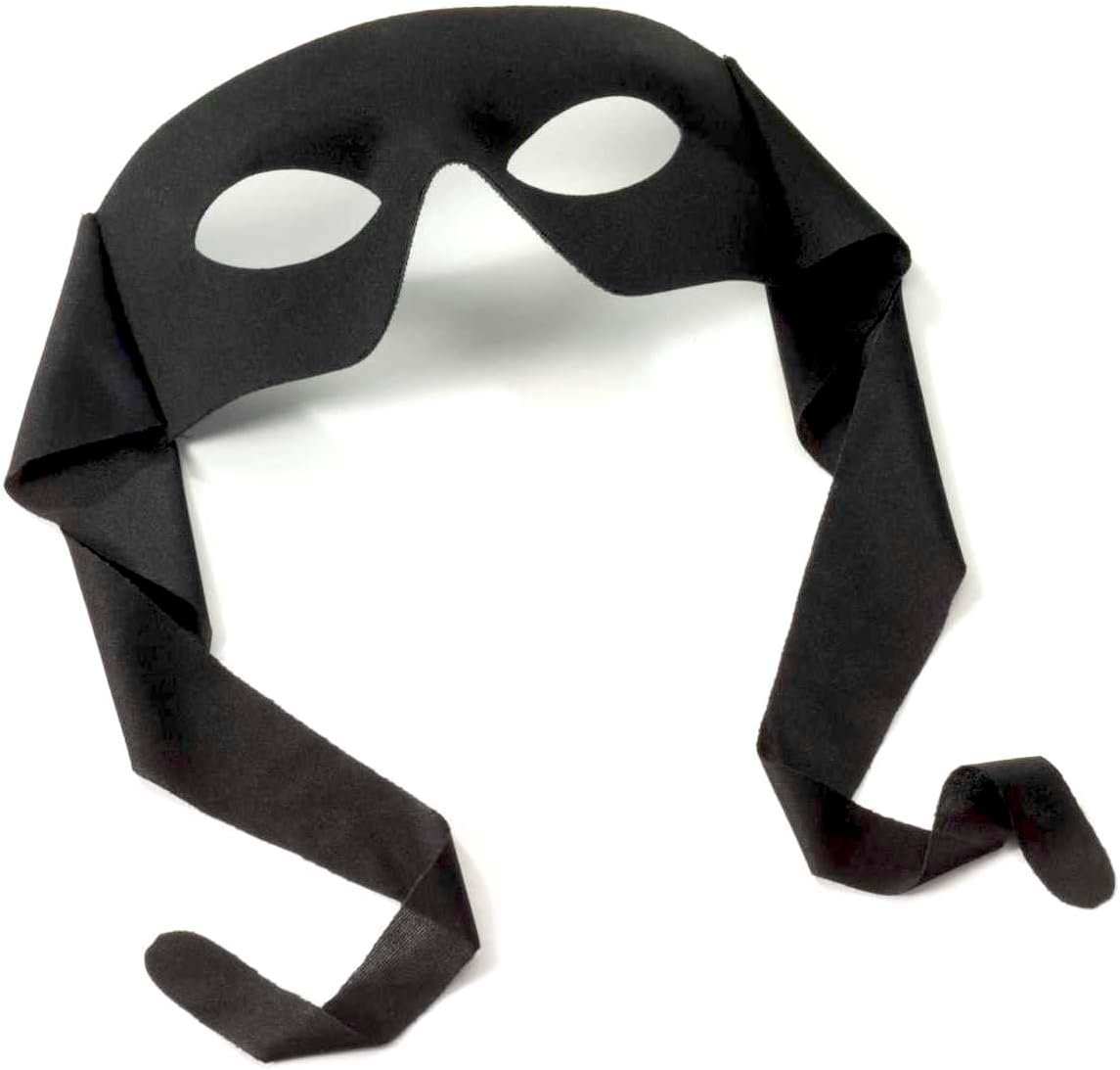 Amazon.com: Onwon Eye Mask Highwayman Robber Fancy Dress Black Bandit ...