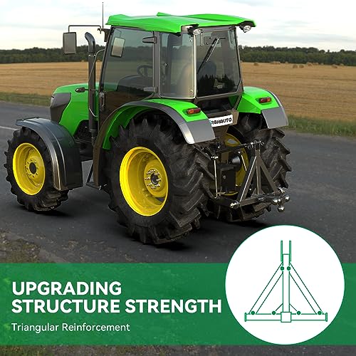 Snapklik.com : RbhAuto 3 Point 2 Trailer Hitch Receiver Category 1 ...