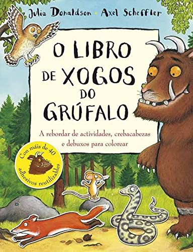 O libro de xogos do grúfalo.a rebordar de actividades, - 9788493935078 ...