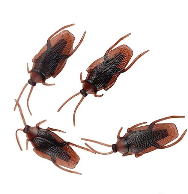 Buy SV Entertainment Set of 10 Fake Cockroach April Fool Prank Toys ...