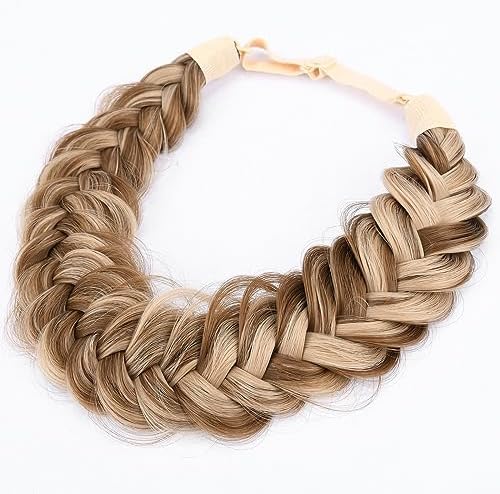 Amazon.com : BOBIYA Messy Wide 2 Strands Synthetic Hair Braided ...