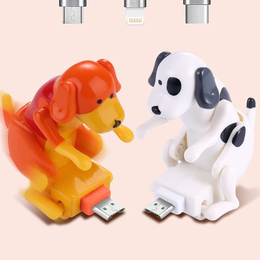 Amazon.com: ARBM Humping Dog Phone Charger,Funny Rogue Dog Data Cable ...