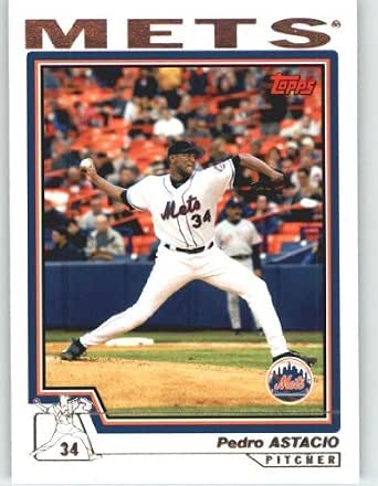 Amazon.com: 2004 Topps Baseball Card #63 Pedro Astacio : Collectibles ...