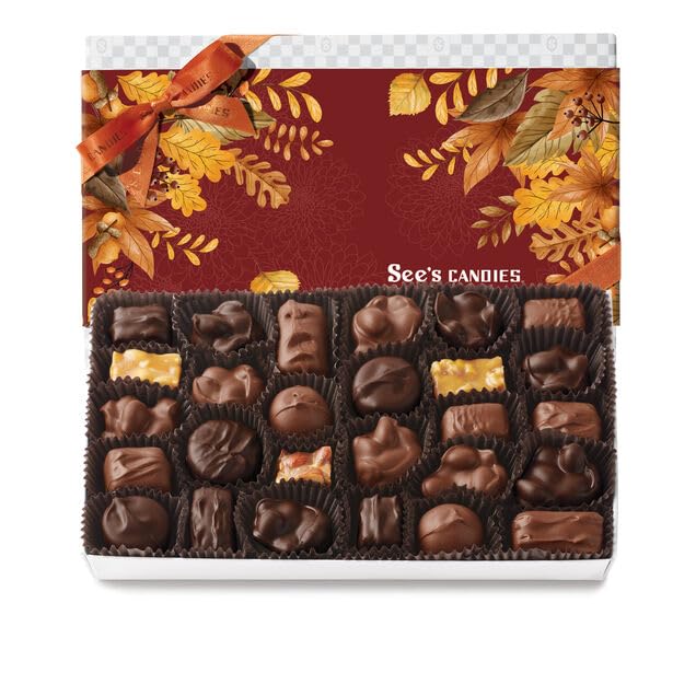 Amazon.com : See's Candies 1 lb Sweet Fall Nuts & Chews : Grocery ...