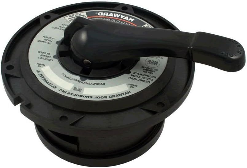 Amazon.com: Hayward SP0714T VariFlo Top-Mount Multiport Valve, Black ...