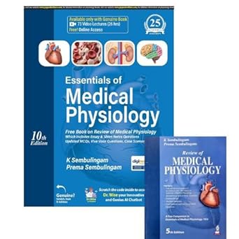 Buy Essentials of Medical Physiology By K Sembulingam & Prema Sembulingam - Free Book on Review ...