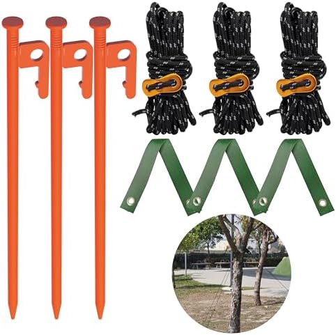 Tree Stake Kit – Heavy Duty Tree Stakes And Supports For Leaning Trees ...
