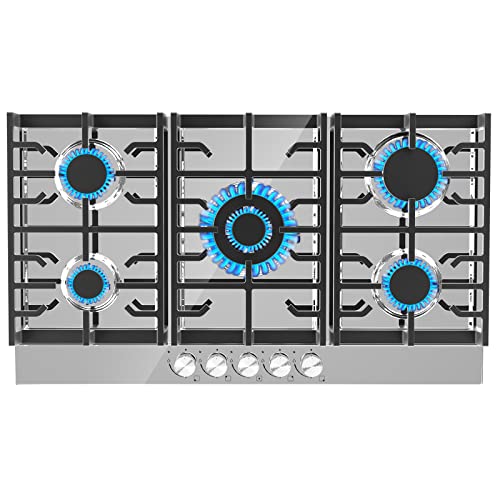 Top 10 Five Burner Gas Stove of 2022 - Katynel
