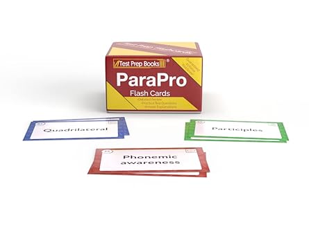 Paraprofessional Study Cards: ParaPro Assessment Prep 2025-2026 with ...