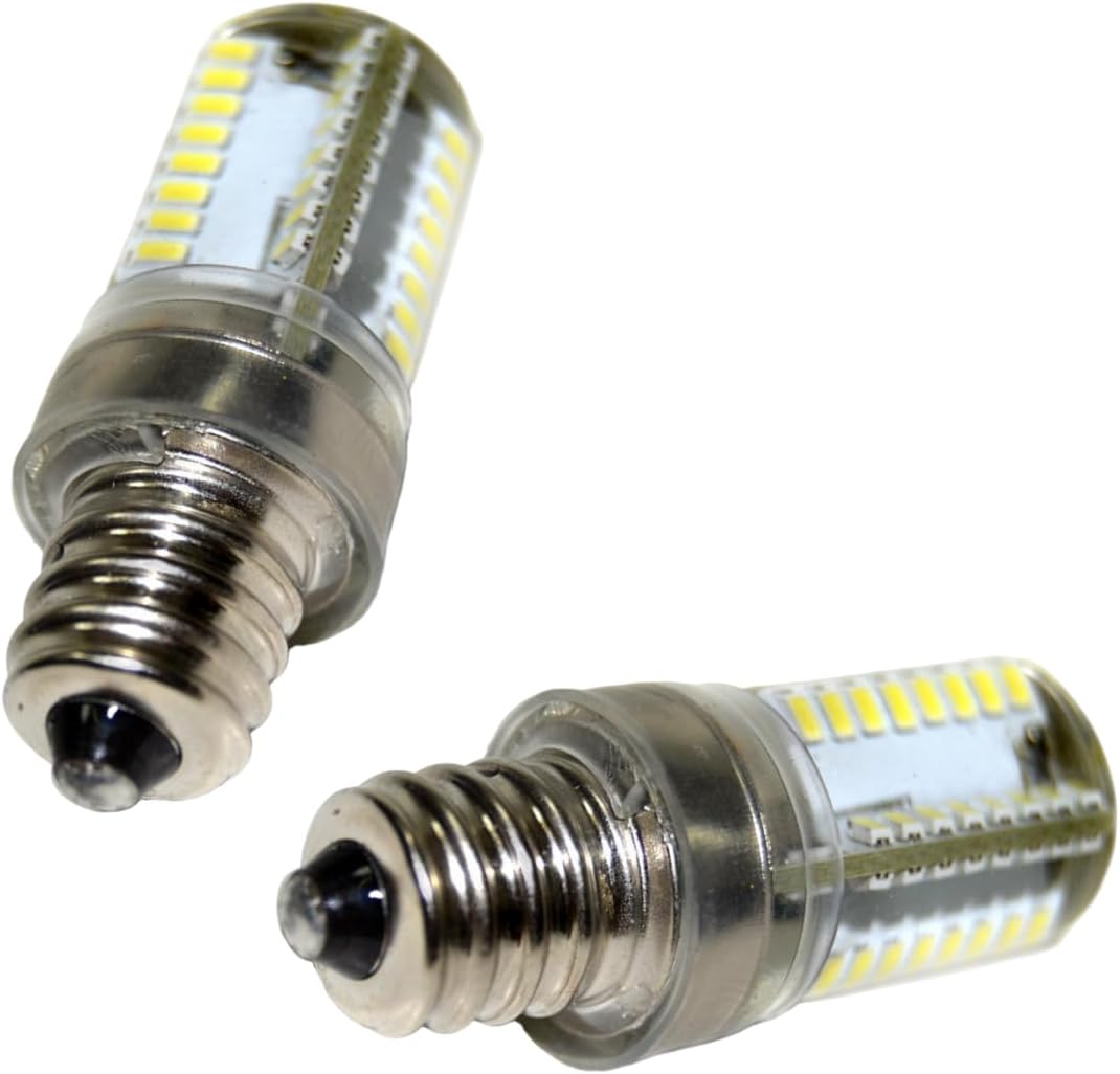 HQRP 2-Pack E12 Candelabra Base LED Bulb Warm White AC 110V for ...