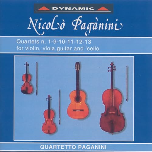 Play Paganini, N.: 15 Quartets for Strings and Guitar (The), Vol. 1 by ...