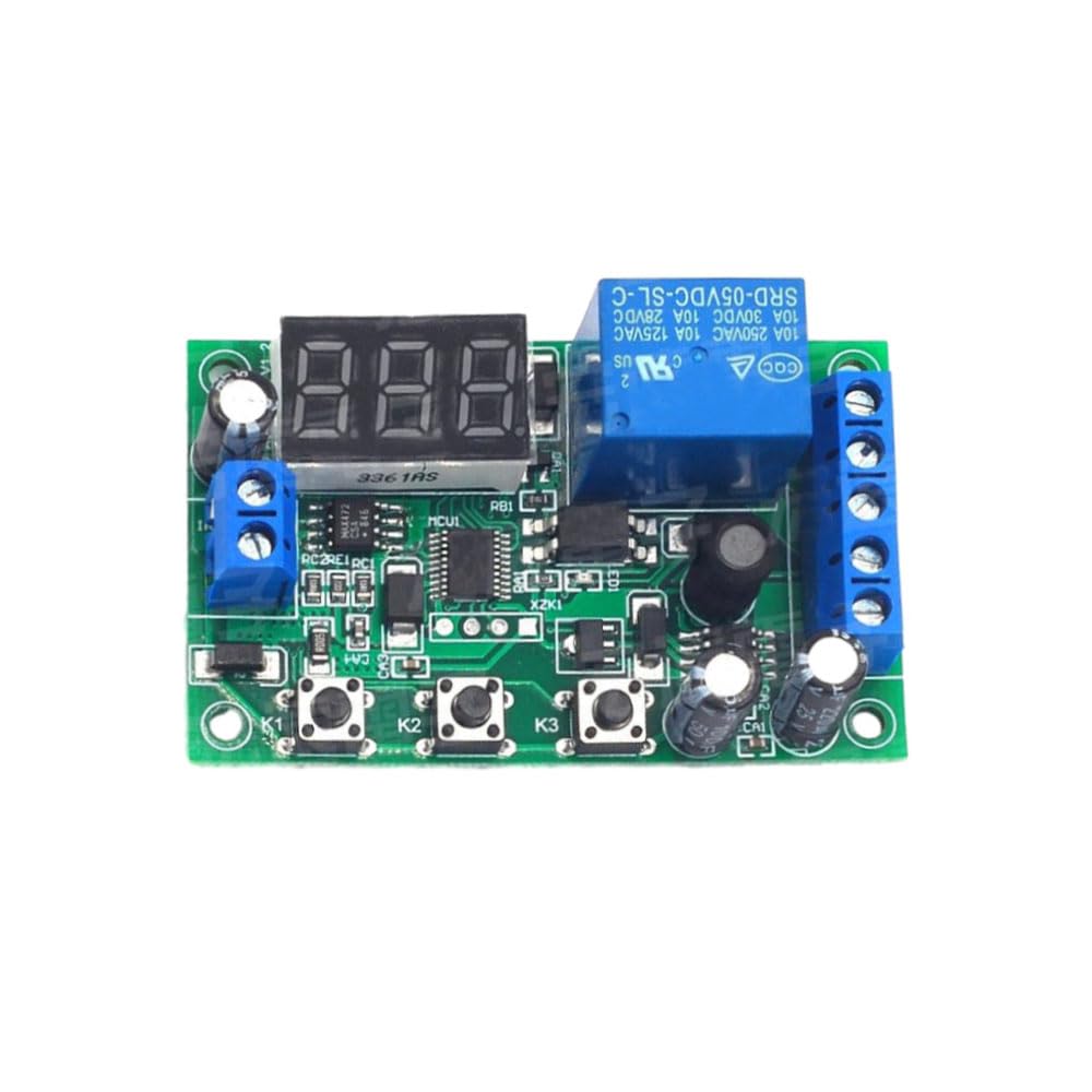 Current Detection Module Dc5v 12v 24v 7 30v Current Detection Relay Module Digital Display