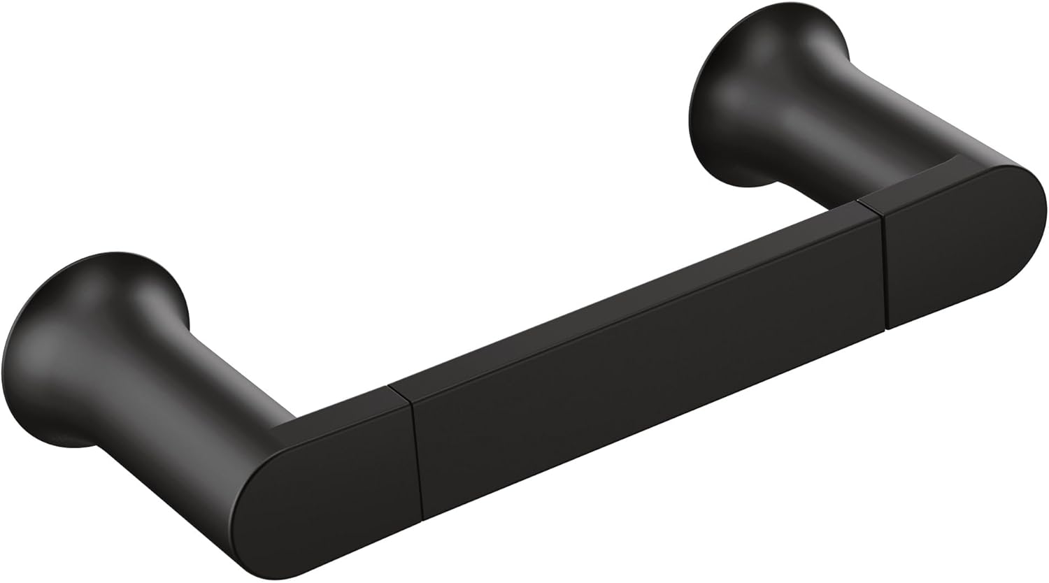 Amazon.com: Moen Genta LX Matte Black Modern Hand Towel Bar, Wall ...