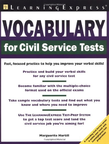 Amazon.com: Vocabulary For Civil Service Tests: 9781576854747 ...