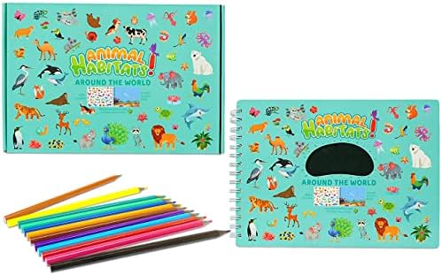 Amazon.com: Animal Stickers and Coloring Books (600+ Stickers & 13 ...
