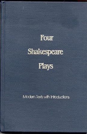 Amazon.com: Romeo and Juliet ; Julius Caesar ; Hamlet ; Macbeth: Modern ...