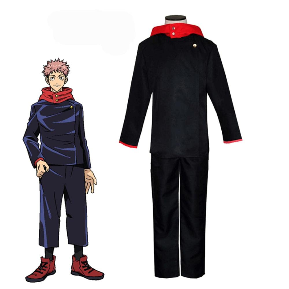 Buy Anime Jujutsu Kaisen Cosplay Costumes Itadori Yuji Kugisaki Nobara ...