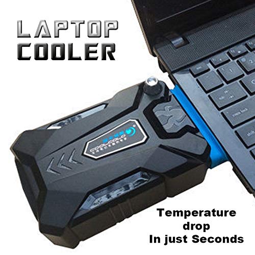 Buy High Performance Suction Type External Laptop Cooler USB Fan ...