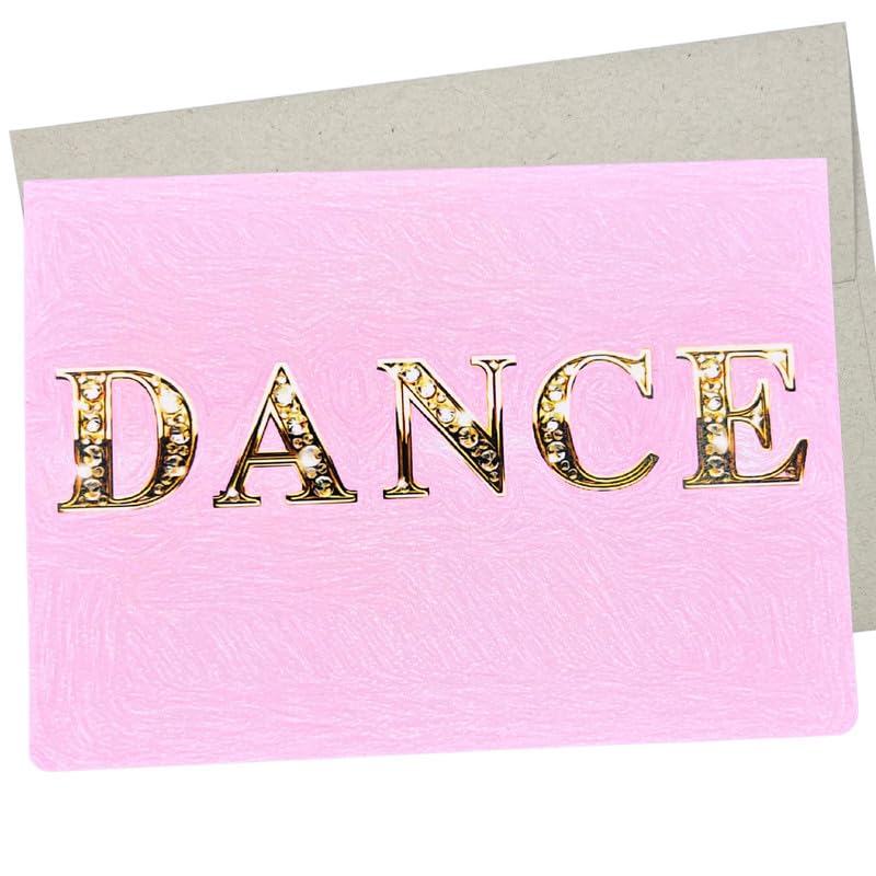 Amazon.com : Kids Dance Recital Card for Dancers, Coaches, and Team ...