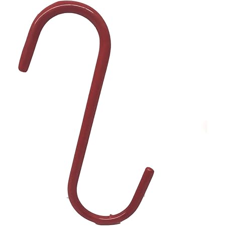 Set of 10 pc S Shape Utility Hook Set, Vinyl Coated or Chromed Wire ...