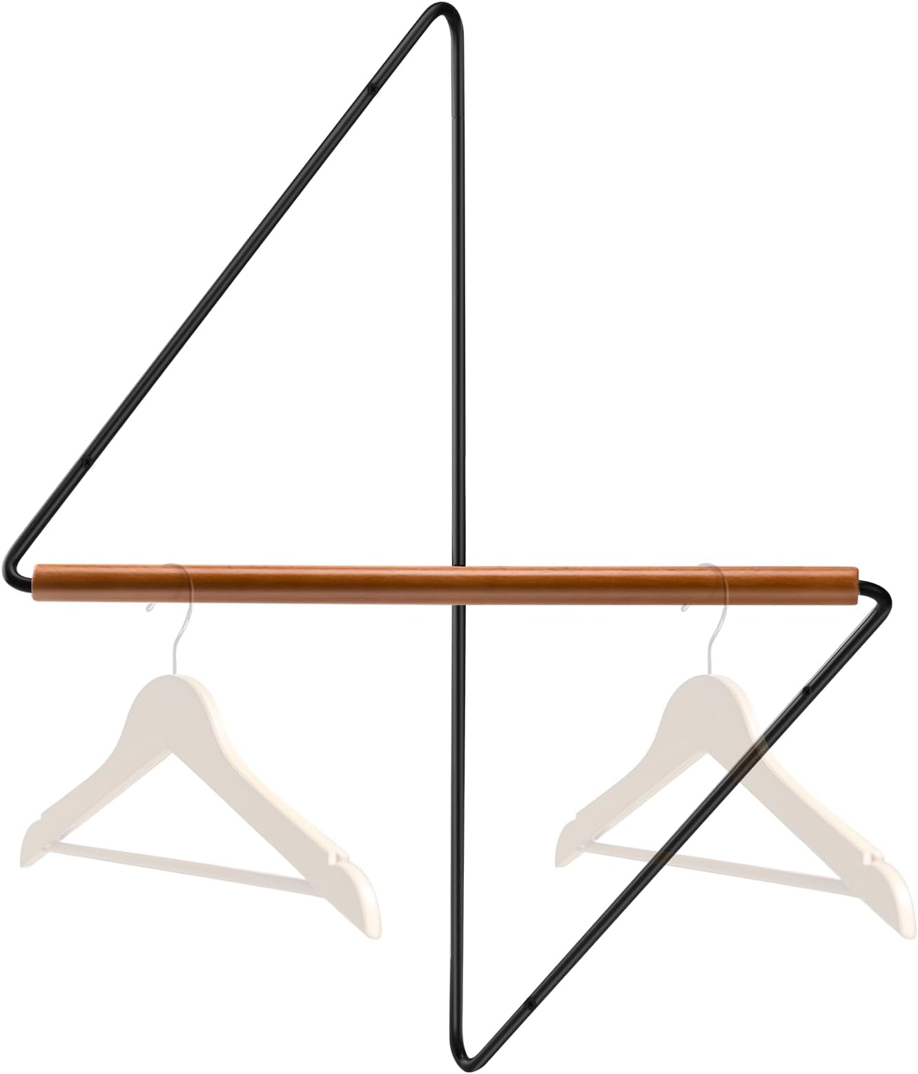 Amazon.com: Hanging Bars 43" Iron Wardrobe Assistant Corner : Home ...