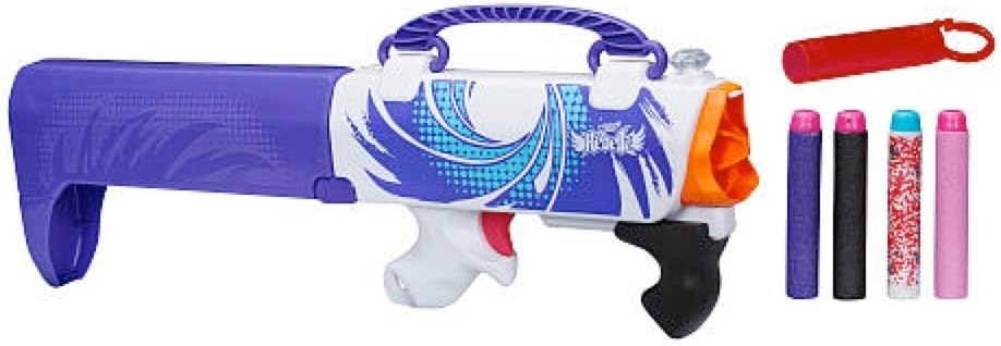 Amazon.com: Nerf Rebelle Secret Shot Blaster (Purple) : Toys & Games