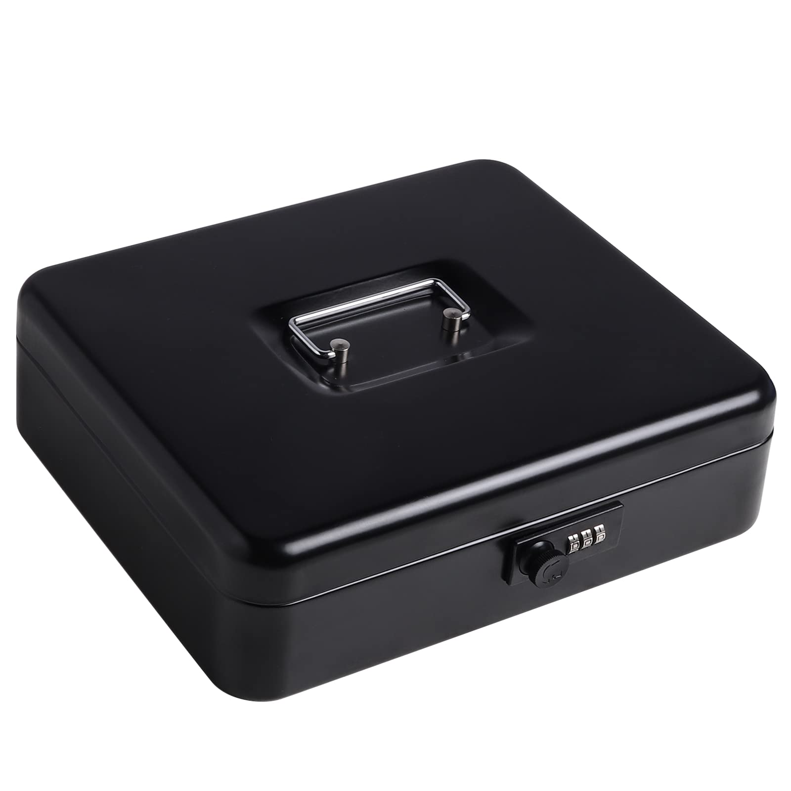 Amazon.com: Kasten Metal Cash Box with Money Tray and Combination Lock ...
