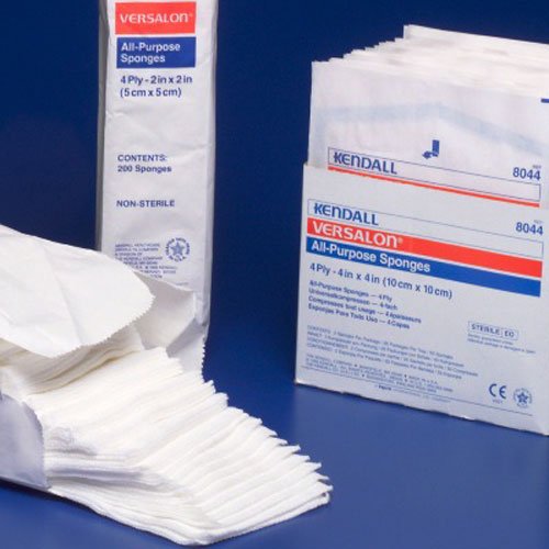 Amazon.com: Curity All Purpose Sterile Non-Woven Sponge 3" x 4", 4-Ply ...