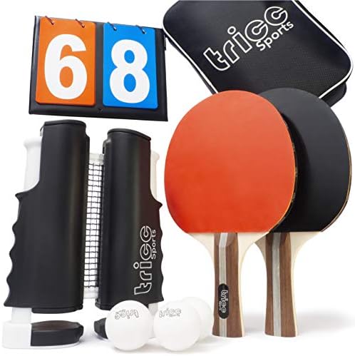 Ping Pong Set For Any Table - Portable Table Tennis Game - Post Clamps ...