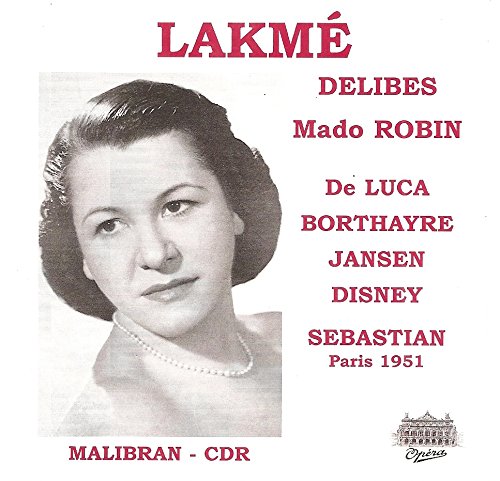 Delibes: Lakme : Robin, Jansen, Disney, Sebastian: Amazon.fr: CD et ...