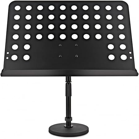TIGER MUS25-BK Desktop Sheet Music Stand - Collapsible Tabletop Music ...