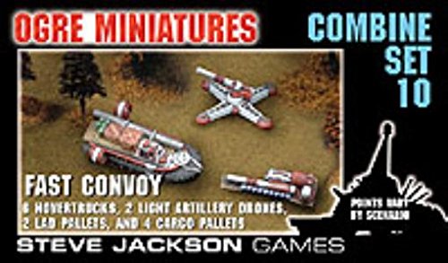 Ogre Miniatures: Combine Set 10 Fast Convoy : Steve Jackson Games ...