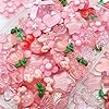 Amazon.com: 60 Pcs Junk Case Charms Kit, Charms for Junk Cases, 3D Pink ...