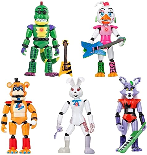 Fnaf Action Figures Set Of 5 Five Nights At Freddys | Desertcart Spain