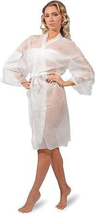 Amazon.com: 10 Pack Enhance Spa Experience with Disposable Spa Robes ...