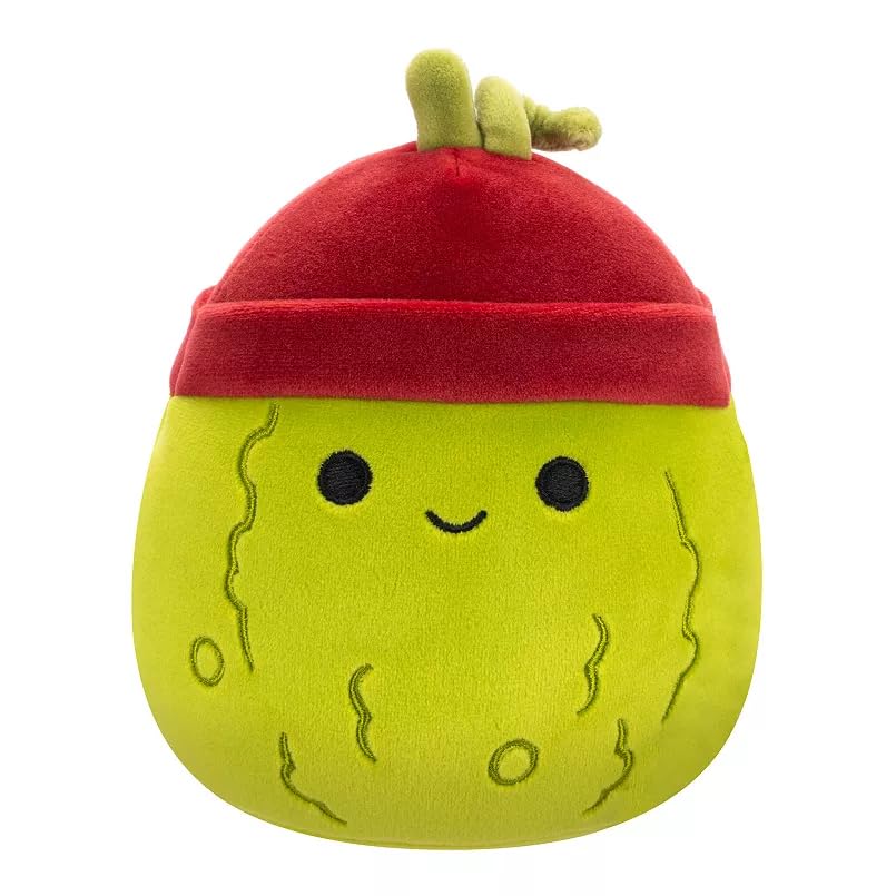 Amazon.com: Squishmallows Original 8-Inch Salim The Pickle with Hat ...