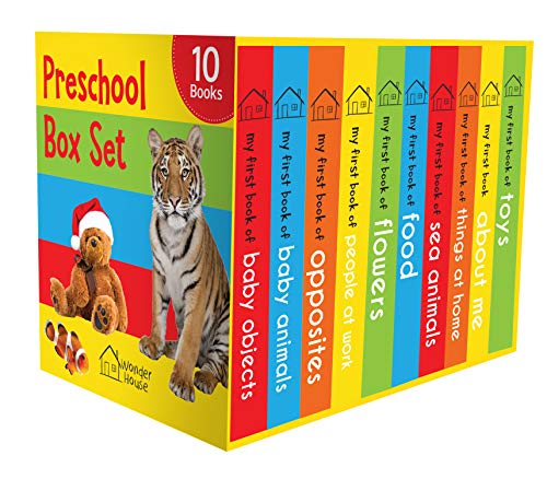 Preschool Box Set : 10 Board Books For Kids: Wonder House Books ...