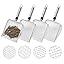 Adnee 4 Pcs Gardening Soil Sifter-Garden Sieve Sifter with Handle (2/2 ...