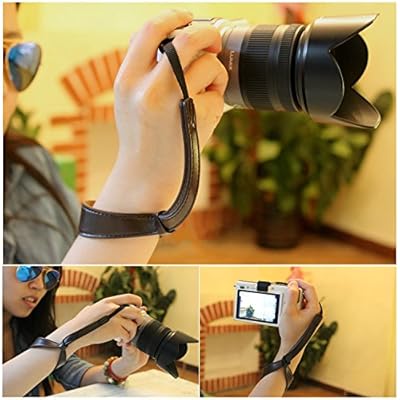 Buy G-raphy Leather Camera Strap Dslr SLR Wrist Strap for Mirrorless ...